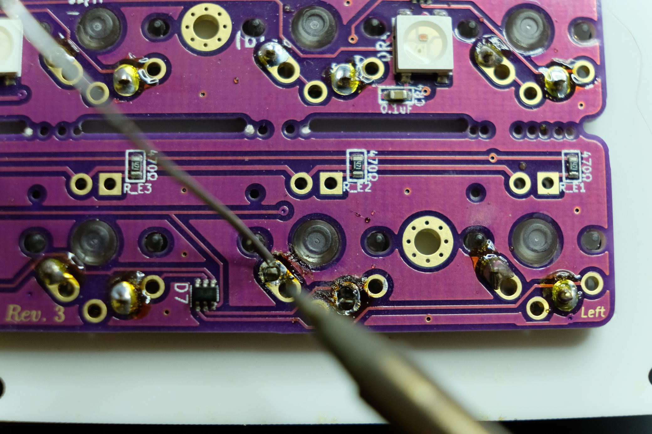 Replacing a keyswitch