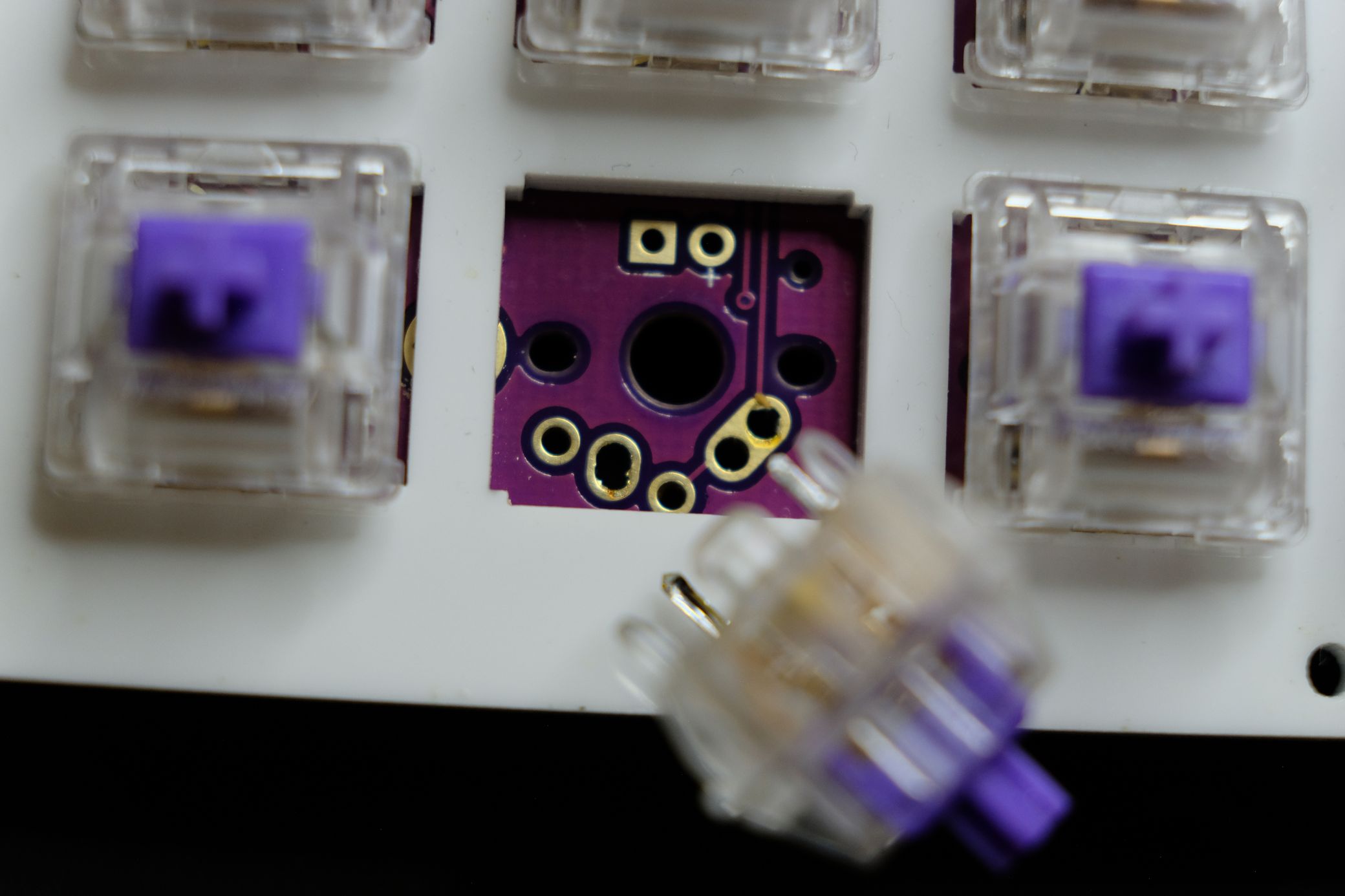 Replacing a keyswitch