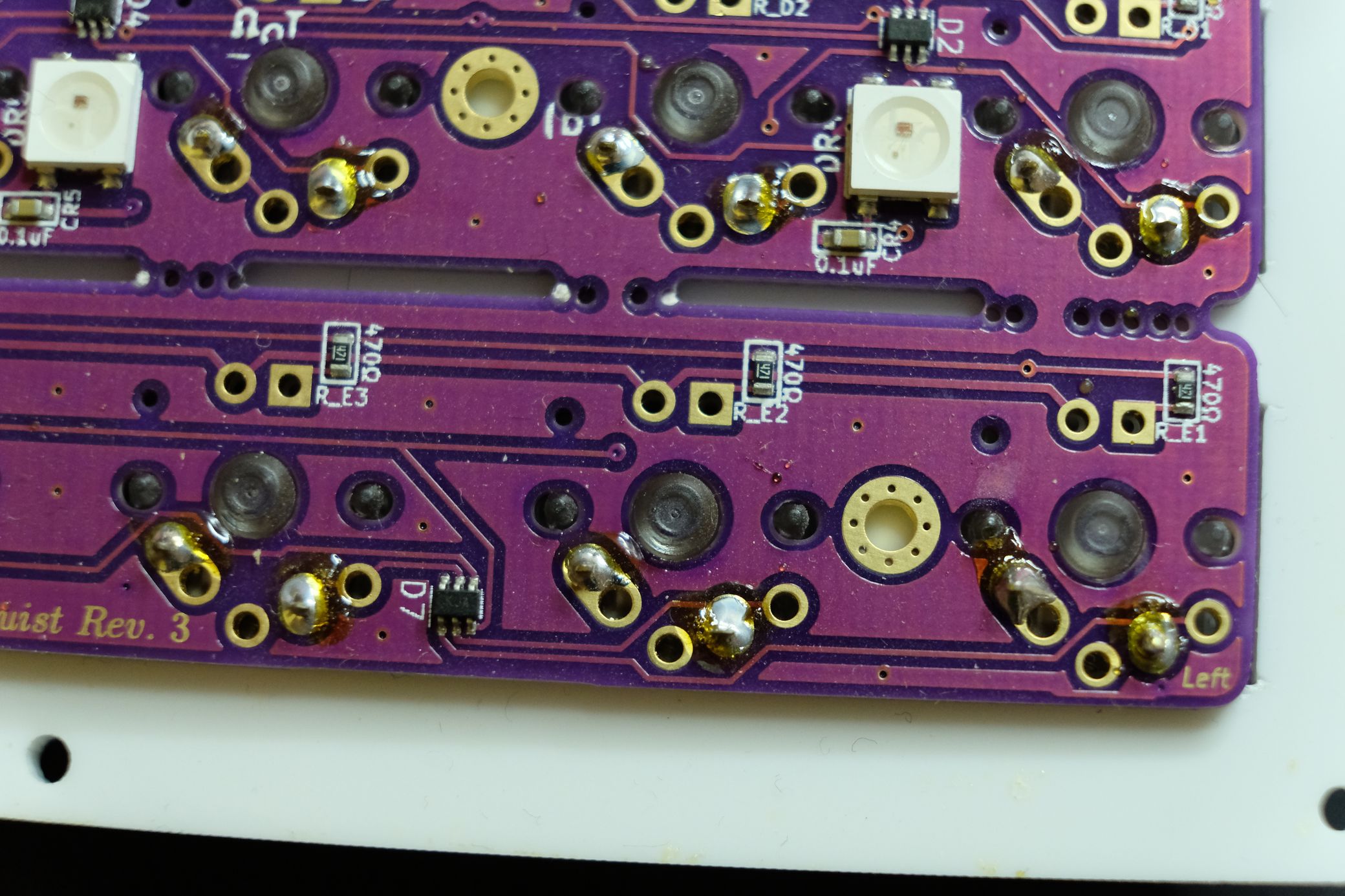 Replacing a keyswitch